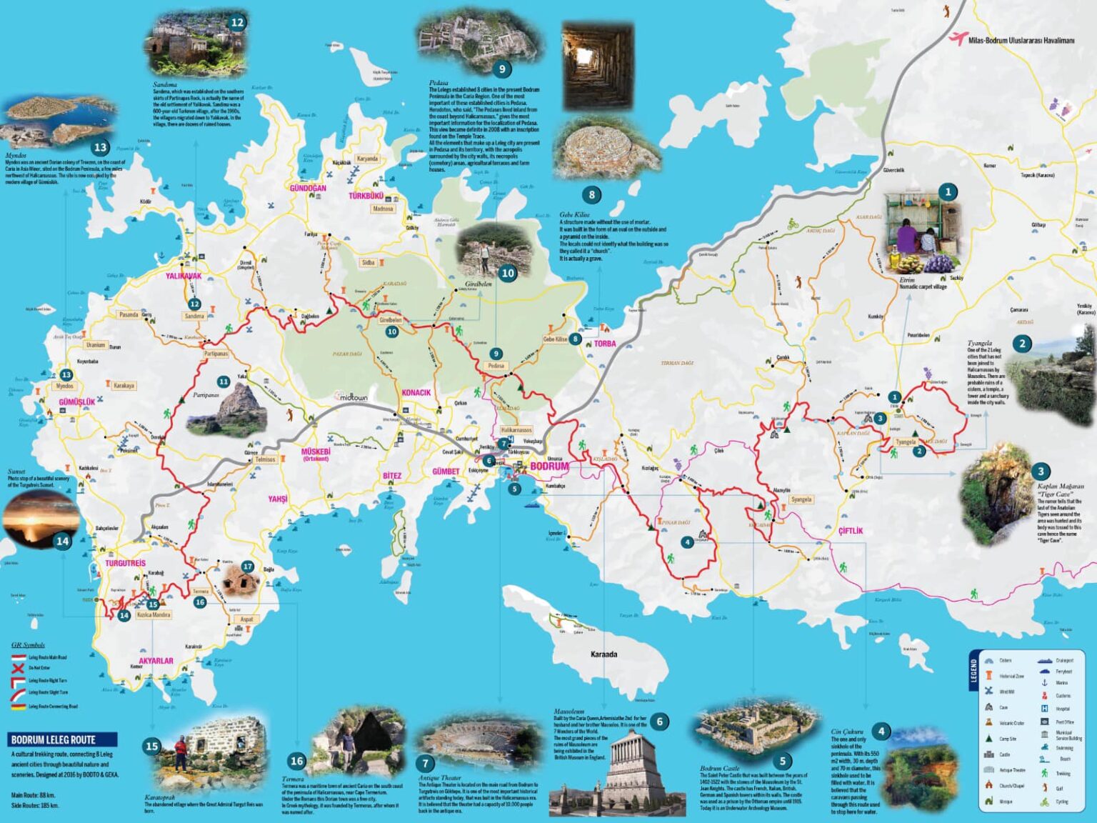 Leleg Road Bodrum - Bodrum Leleg Route 48